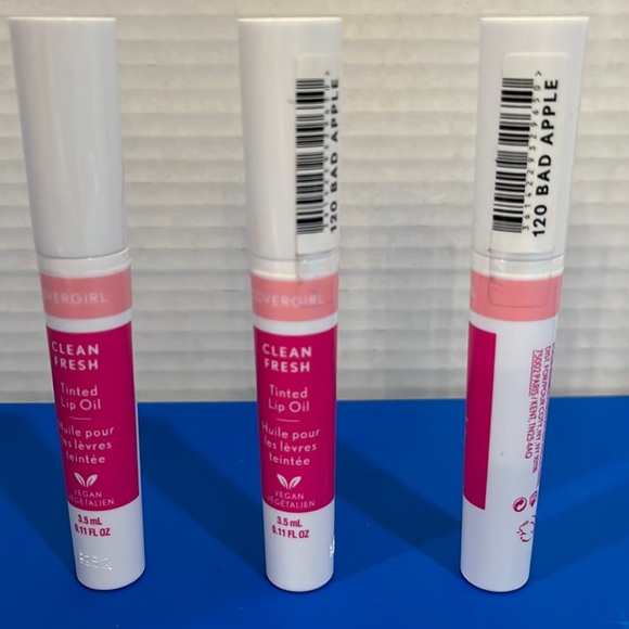 COVERGIRL | Makeup | 3 Pack Covergirl Clean Fresh Tinted Lip Oil Bad ...